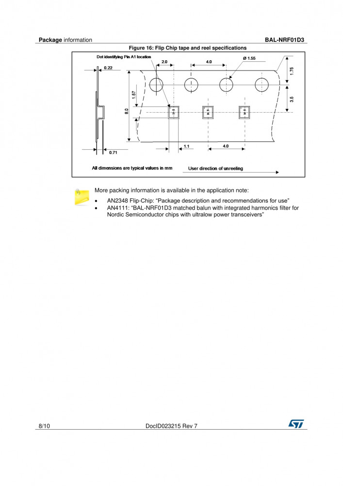 BAL-NRF01D3 datasheet page 8