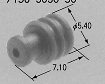 YAZAKI 7182-8559-30 Rectangular Connector Housing for sale