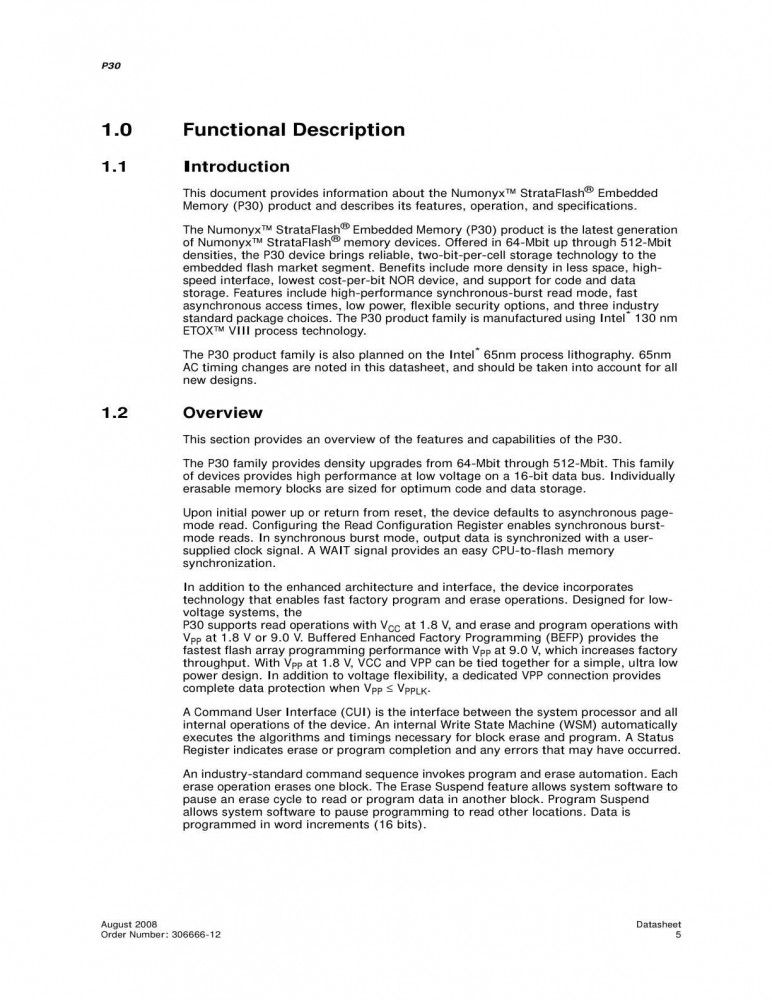 P30 datasheet page 5
