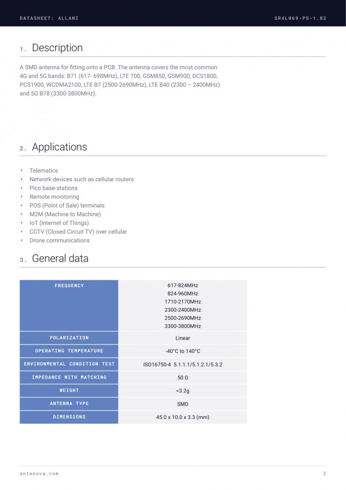 SR4L069 datasheet page 3