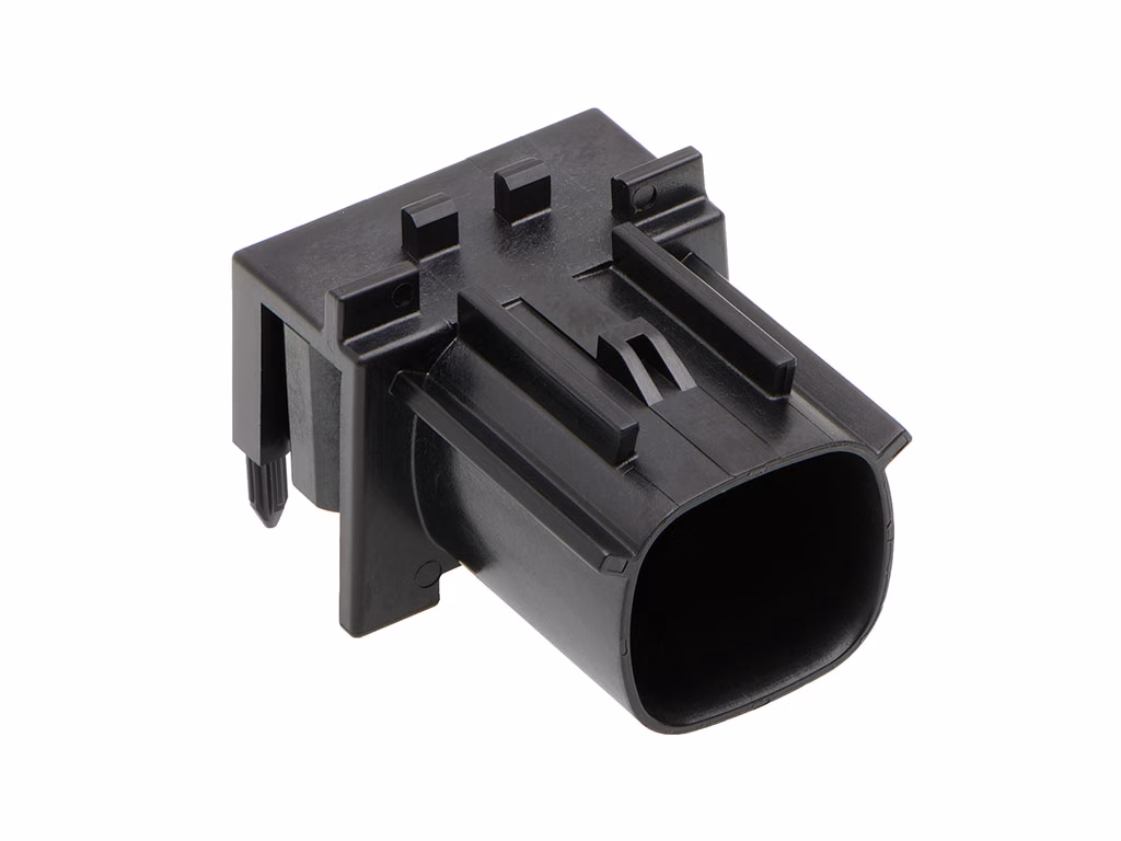 HSAutoLink II Sealed Header, Right-Angle, 12 Circuits, Key A, Black for sale