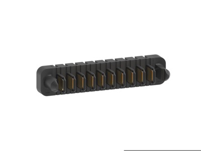 EXTreme Ten60Power Vertical Receptacle with Guides, 2 Split Power Circuits