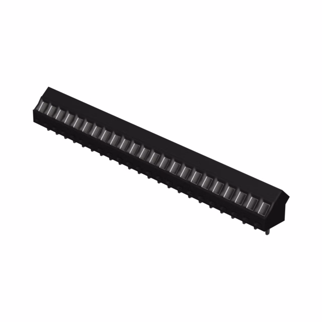 5.00mm Pitch Eurostyle 45° Wire Entry Fixed Mount PCB Terminal Block, 23  Circuits for sale
