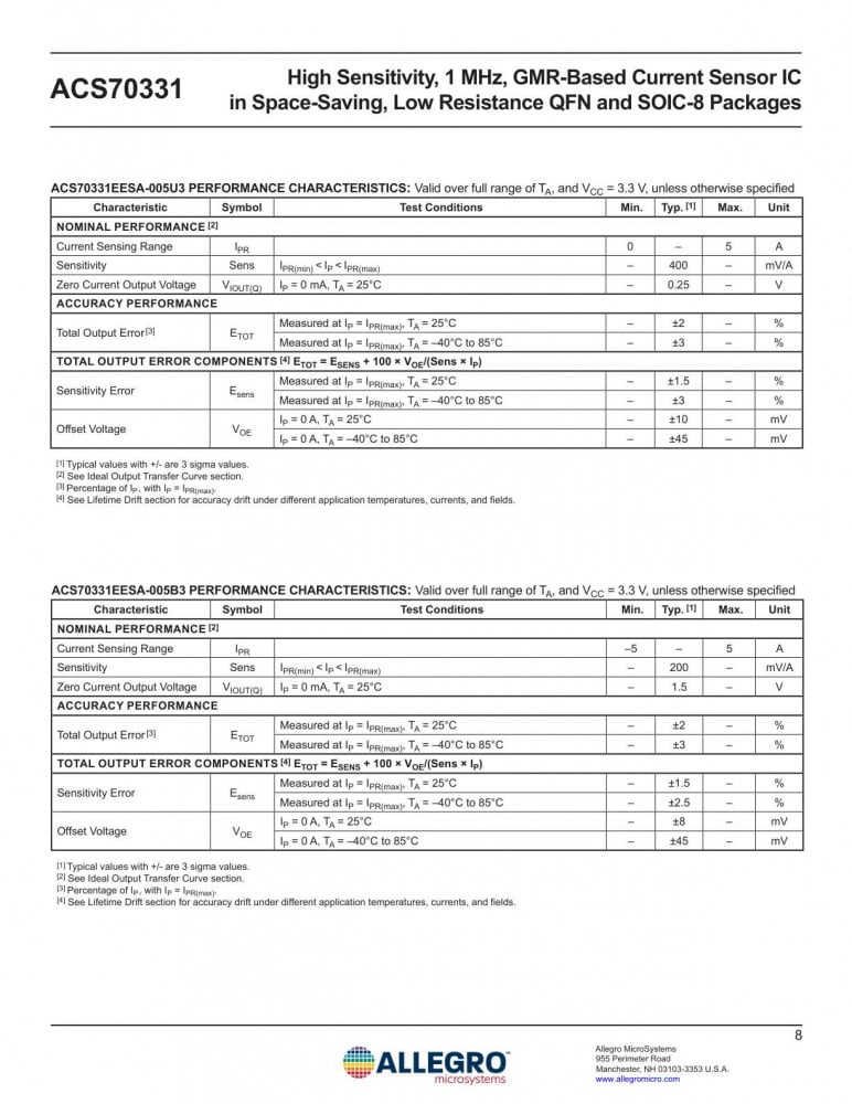 ACS70331 datasheet page 8