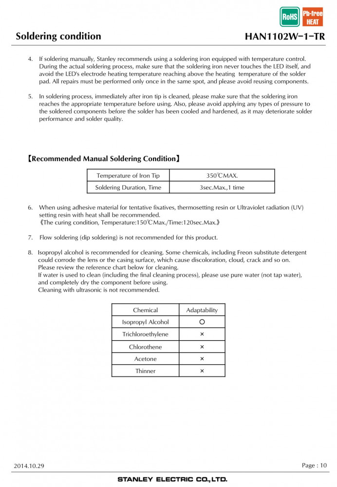HAN1102W-1 datasheet page 10