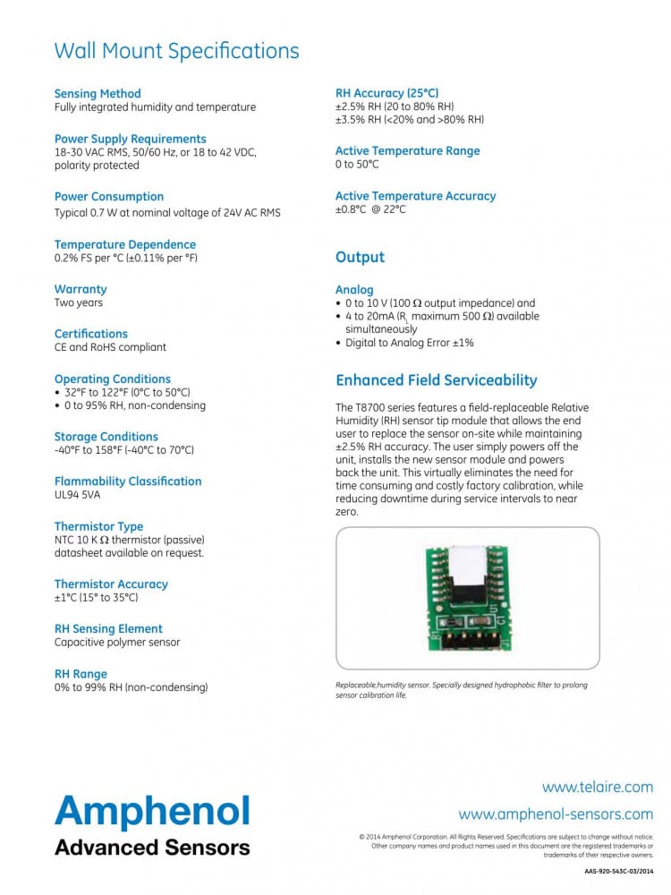 T8700-D technical document page 4