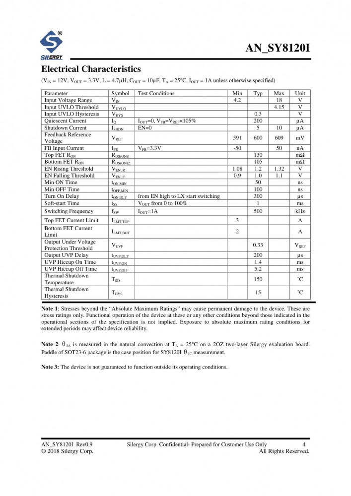 SY8120IABC technical document page 4