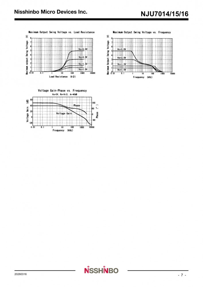 NJU7015 technical document page 7