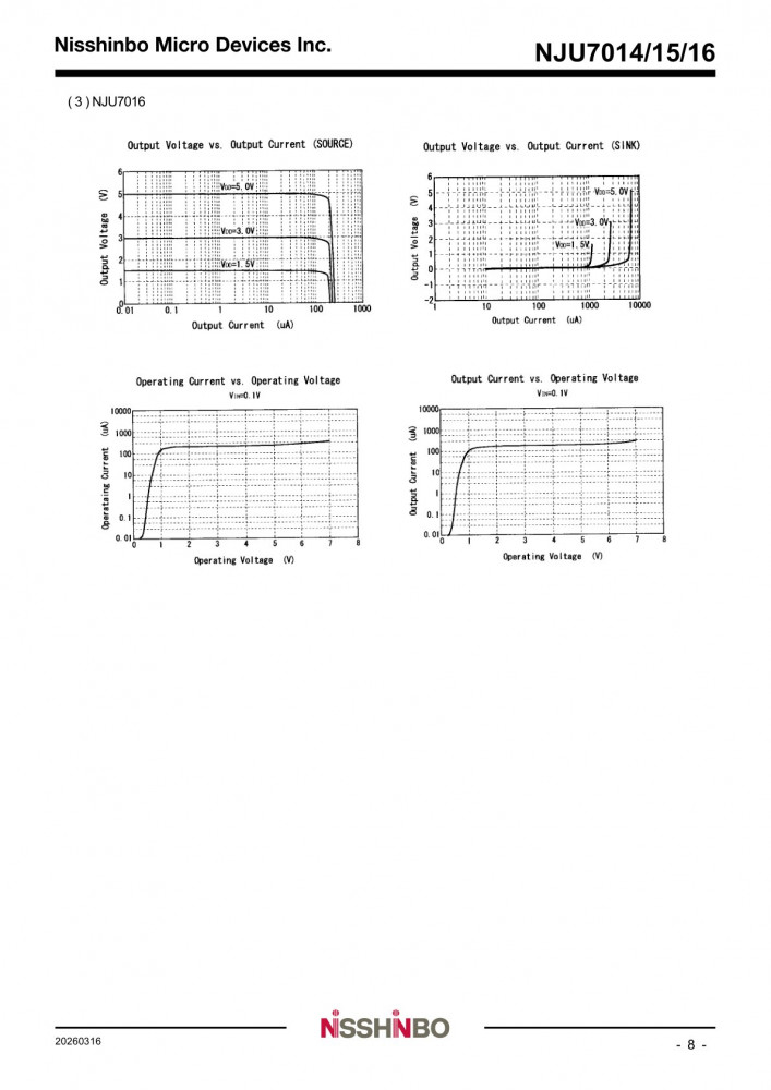 NJU7015 technical document page 8