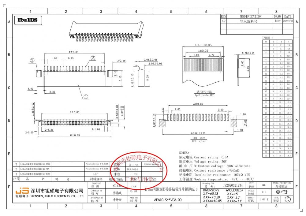 AFA10-S08VCA-00 document page 2