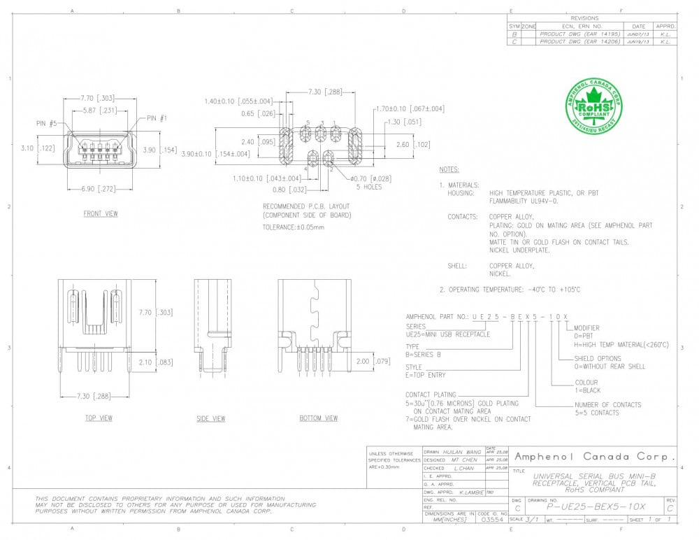 UE25BE5510H technical document preview