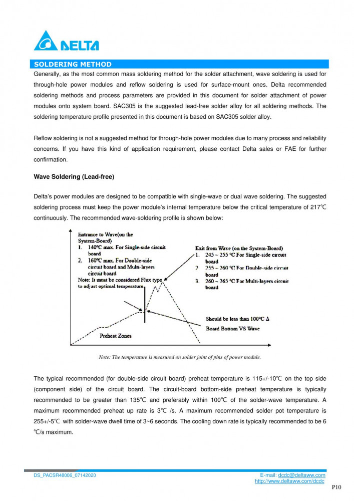 PACSR48006S datasheet page 10