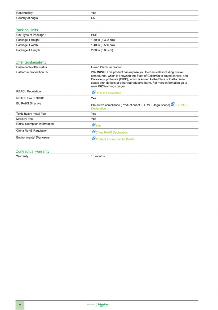 8501RS34V20 technical document page 2