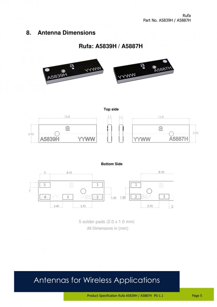 A5839H datasheet page 5