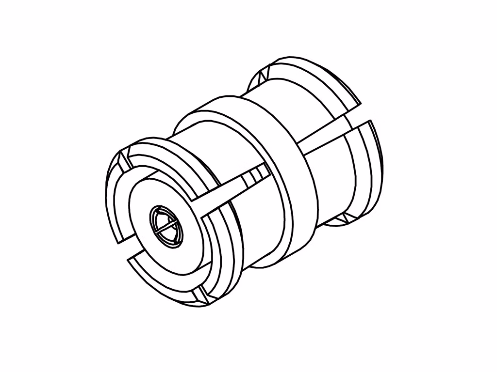 SMP Plug, Straight, Limited Detent, PCB, Surface Mount, Tray