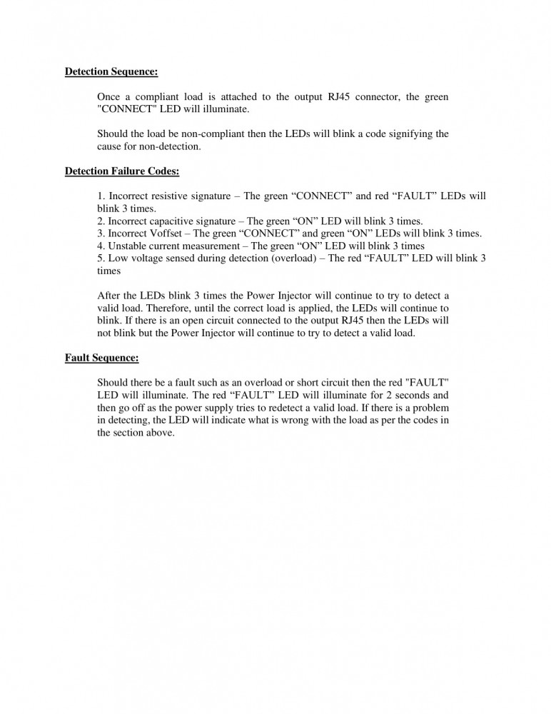 POE20D-1AF technical document page 4