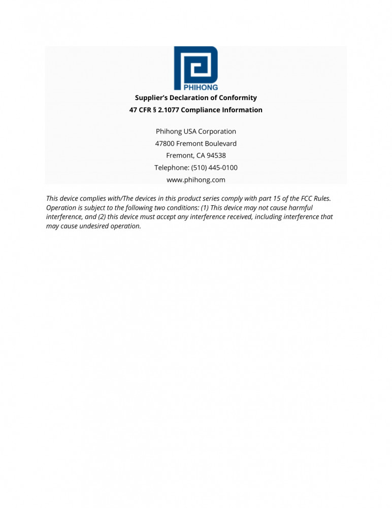 POE20D-1AF technical document page 5
