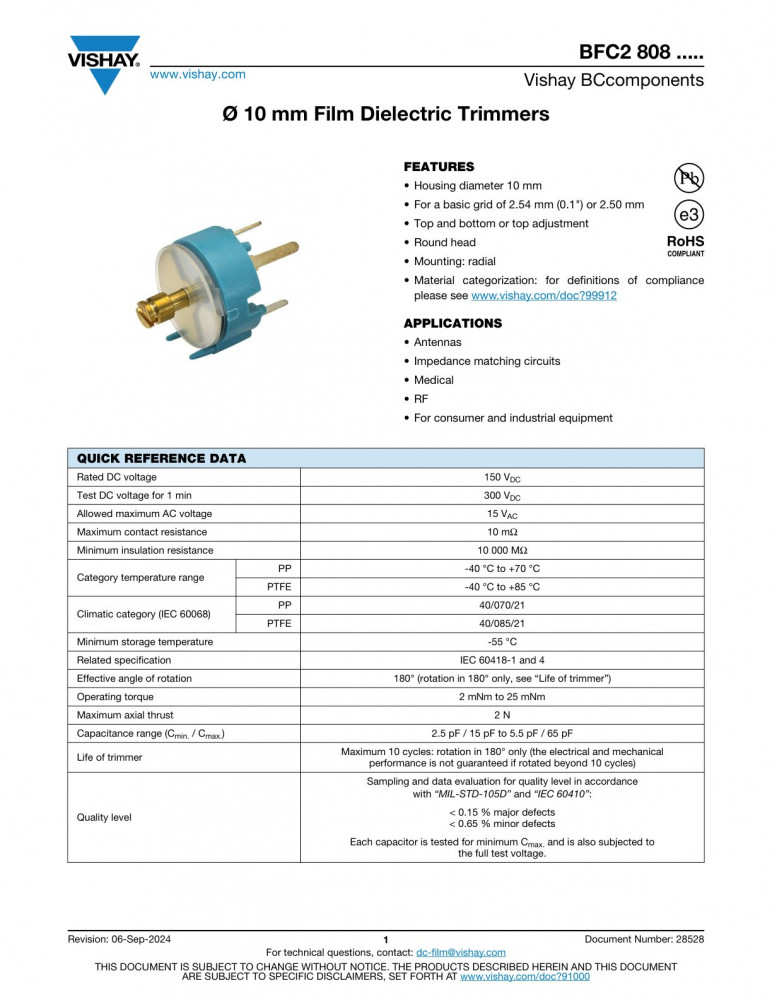 BFC2 808 series document, page 1