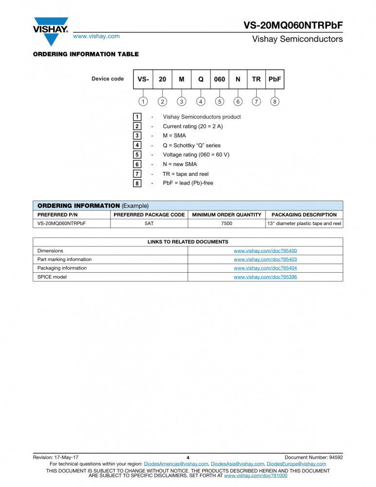 VS-20MQ060NTRPBF datasheet page 4