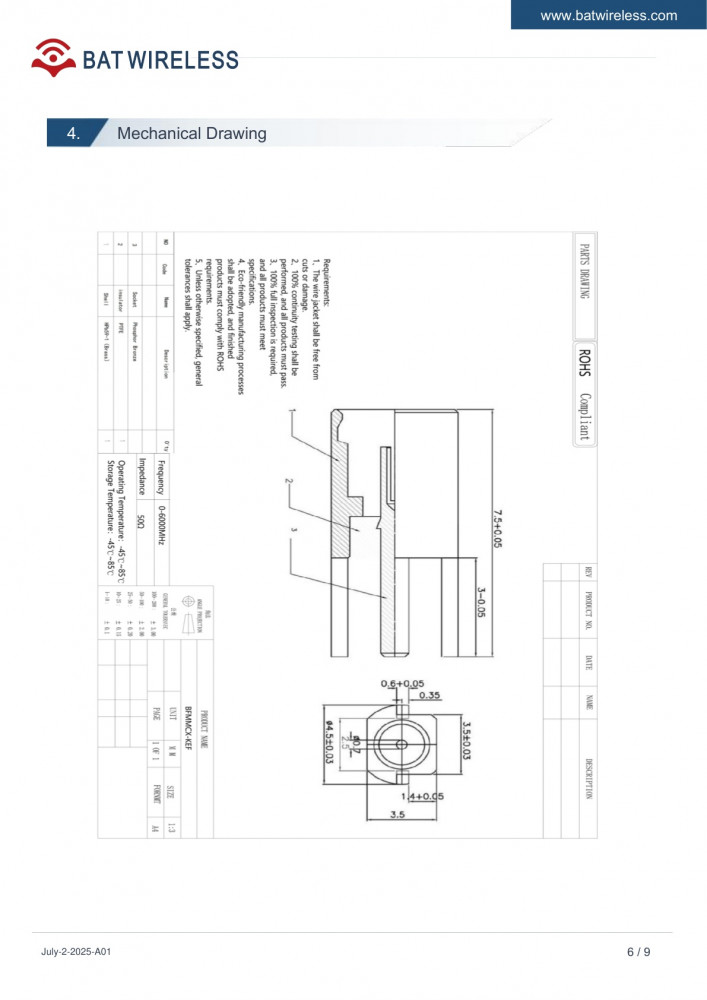 BWMMCX-KEF datasheet page 6