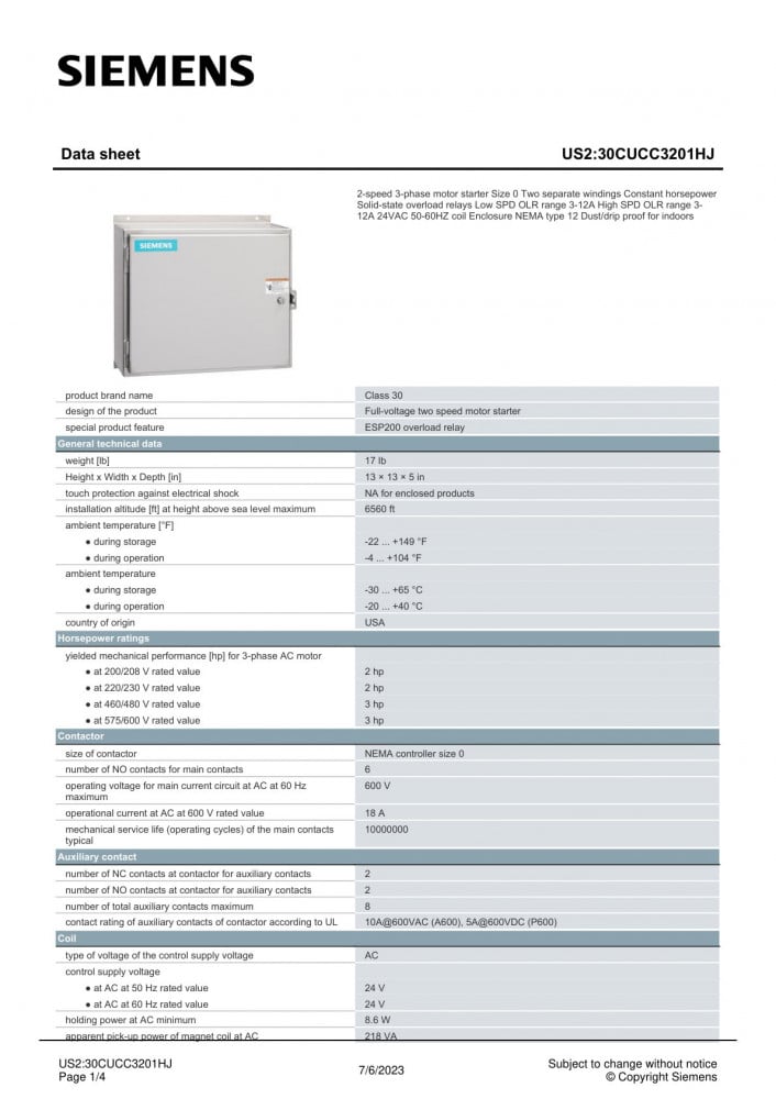 30CUCC3201HJ document page 1
