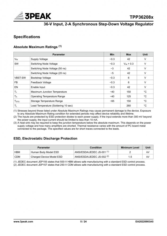 TPP362083-T6TR datasheet page 5