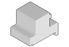 Press-in-Tool for Daughter Card Signal Module, 2-Pair by 16-Column Assemblies