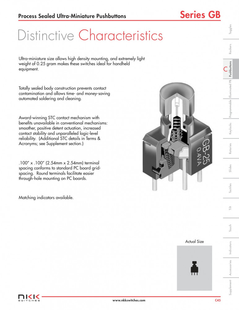 NKK GB Series technical document page 2