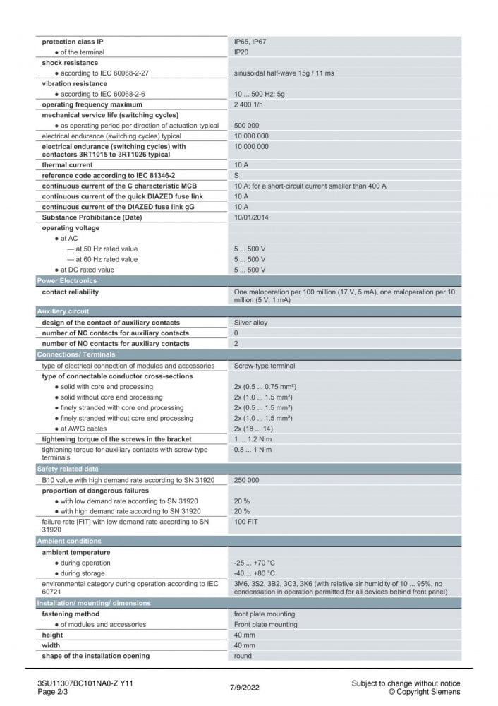 A6X30143643 technical document page 2