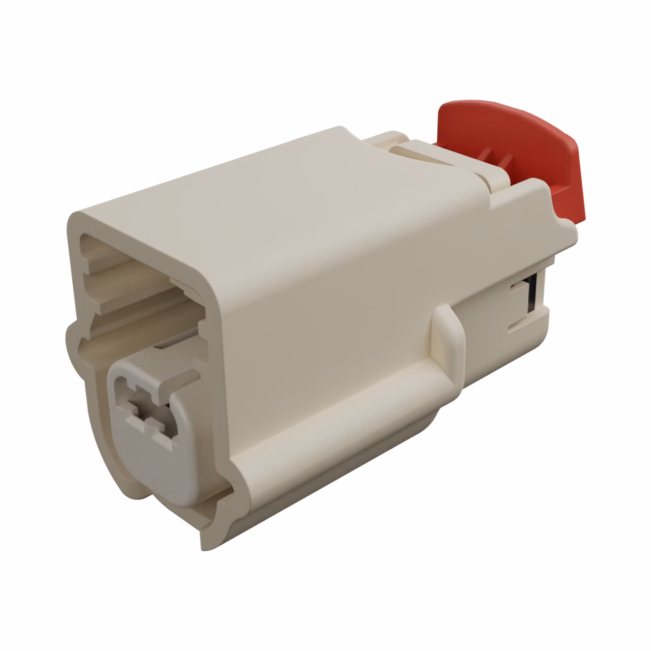 2.54mm MX64 Sealed Single Row Crimp Housing, MX64 Terminal, Natural, 2 Circuits, Key C, with CPA Lock for sale