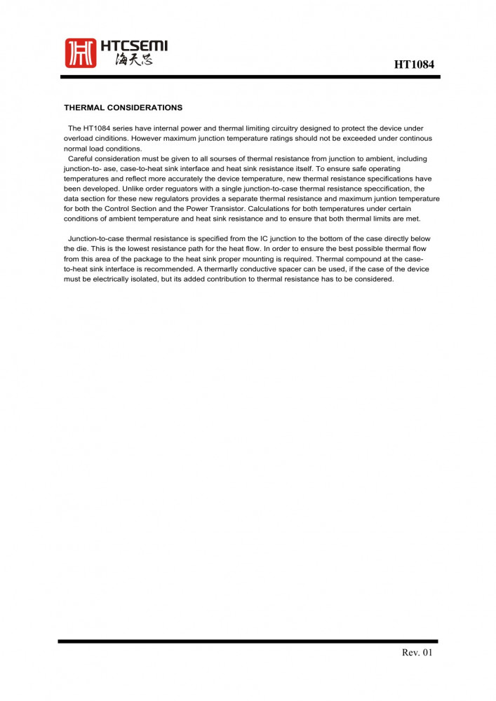 HT1084M-ADJ datasheet page 7