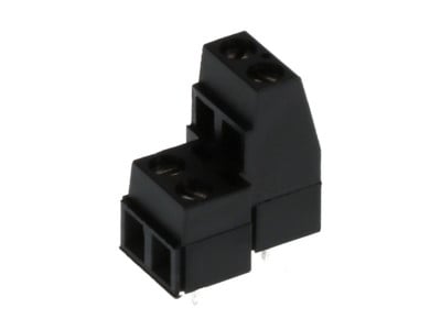5.00mm Pitch Beau Eurostyle Low Profile, Two Level Terminal Block, Modular, Black, 4 Circuits