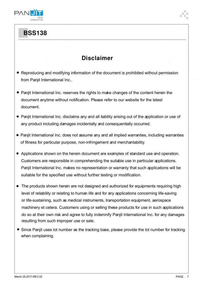 BSS138 datasheet page 7