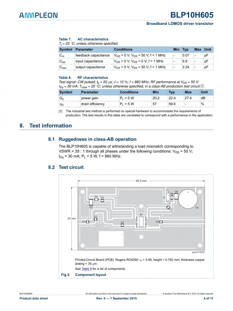 BLP10H605AZ datasheet page 4