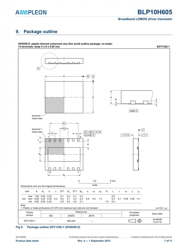 BLP10H605AZ datasheet page 7