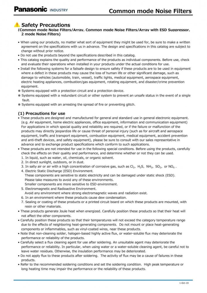 EXC-34CE121U technical document page 5
