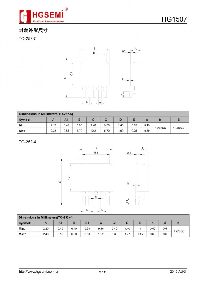 HG1507 datasheet page 9