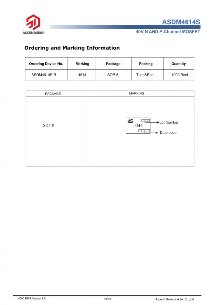 ASDM4614S-R datasheet page 10