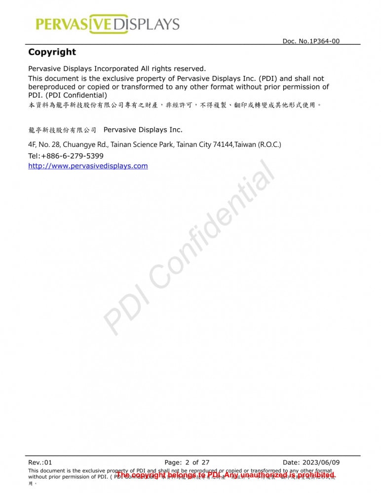 E2154QS0F1 specification page 2