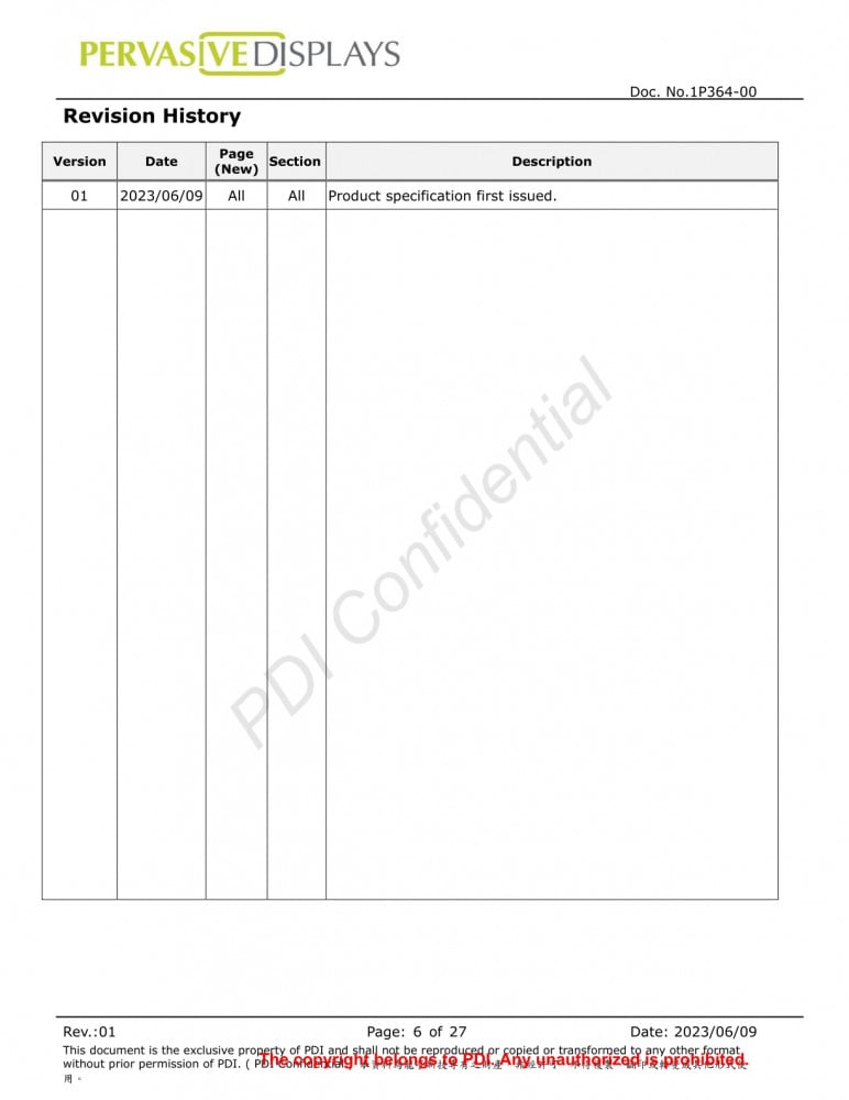 E2154QS0F1 specification page 6