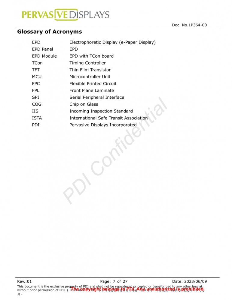 E2154QS0F1 specification page 7