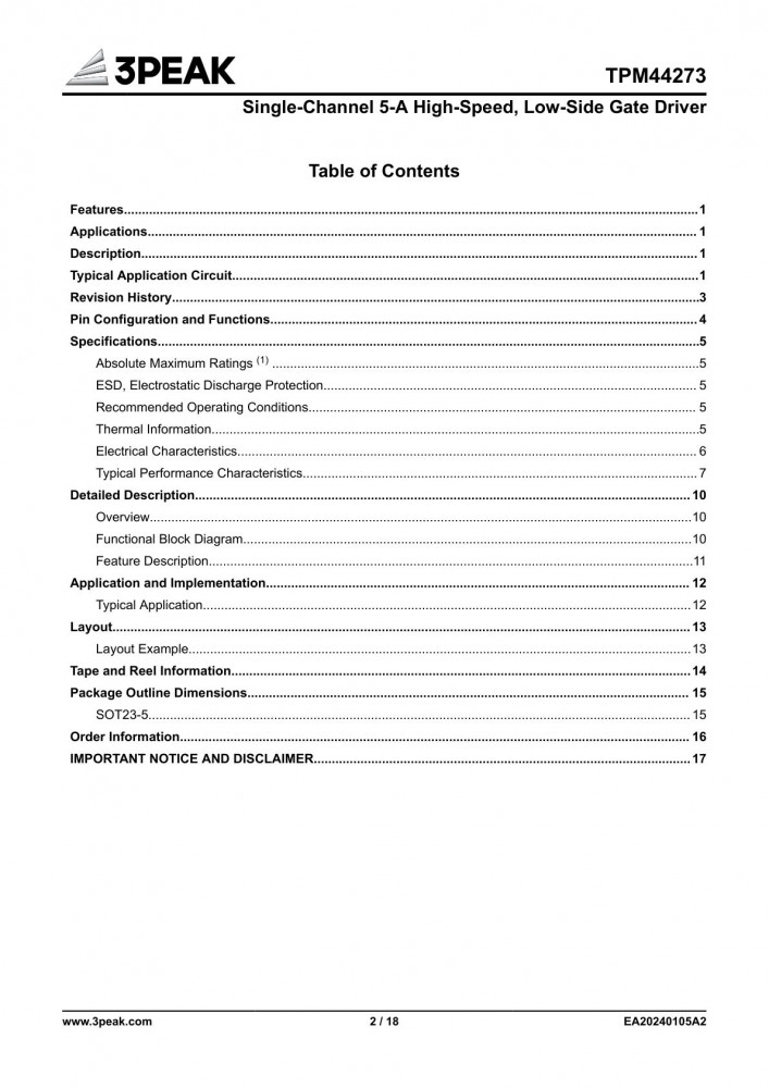 TPM44273 datasheet page 2
