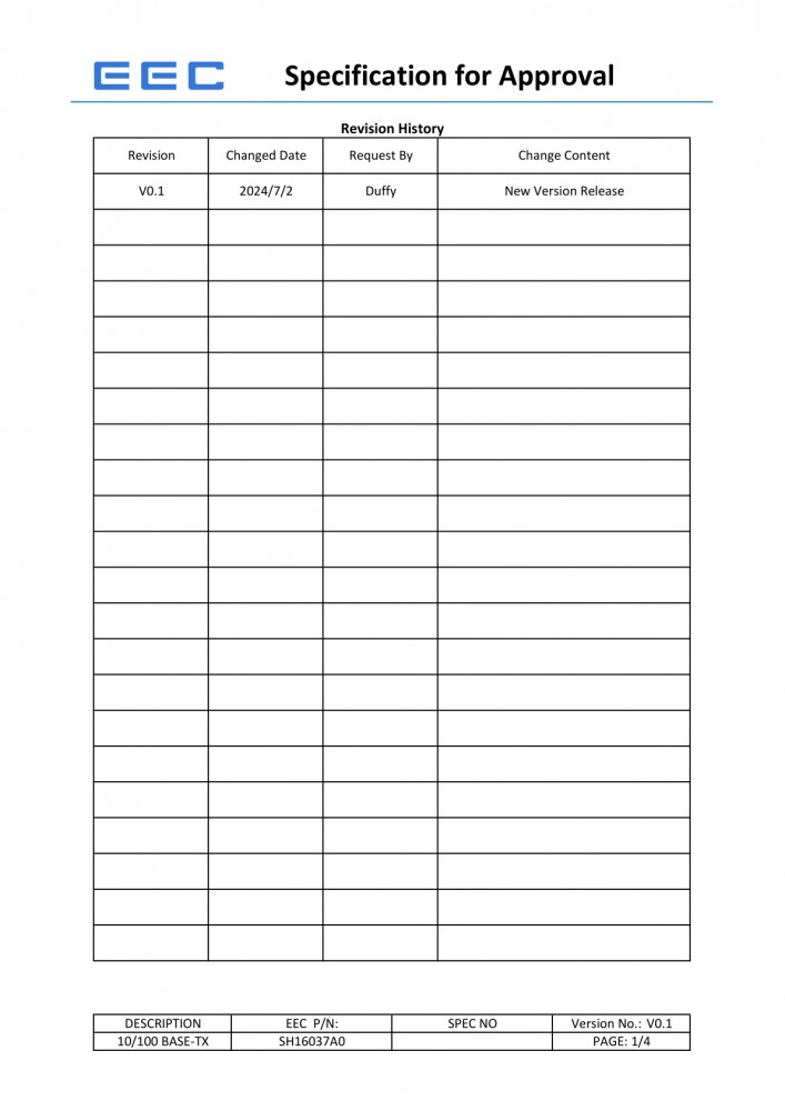 SH16037A0 specification page 2