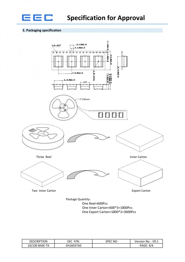 SH16037A0 specification page 5