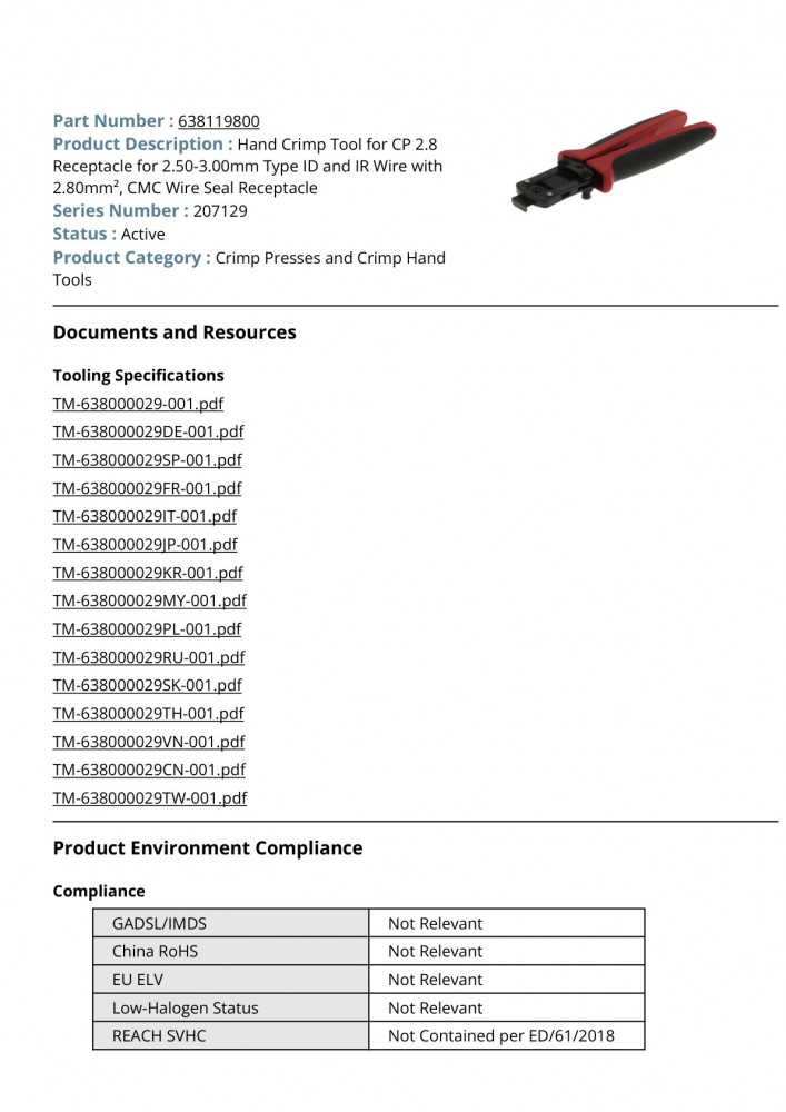 Tooling document preview 1