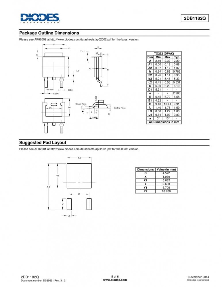 2DB1182Q-13 datasheet page 5
