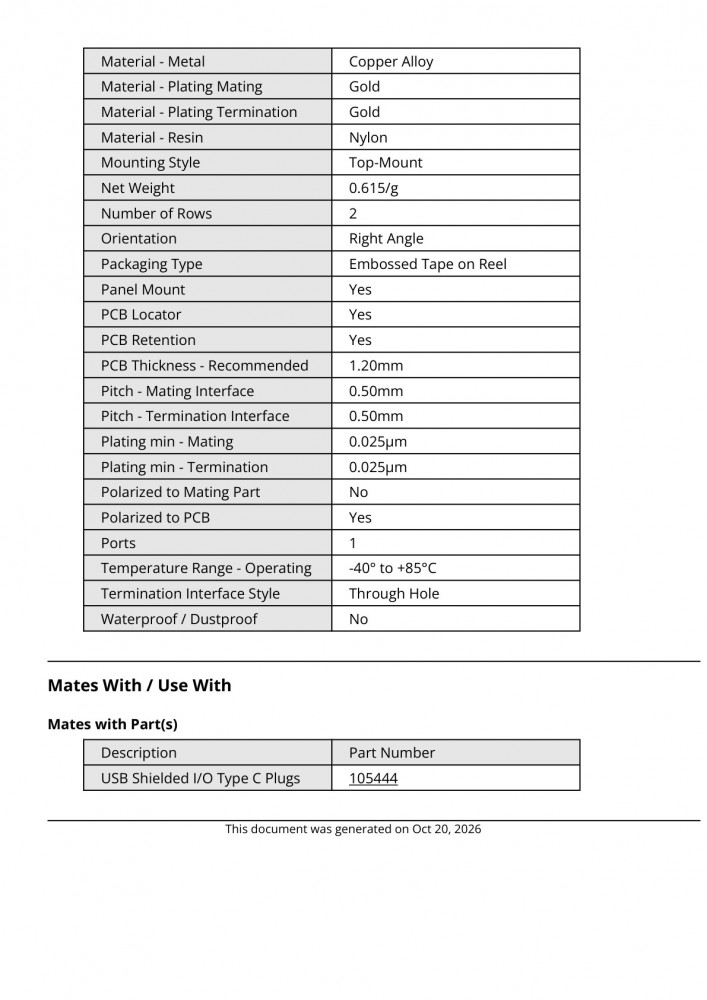 MOLEX 2171830003 product document image, page 3