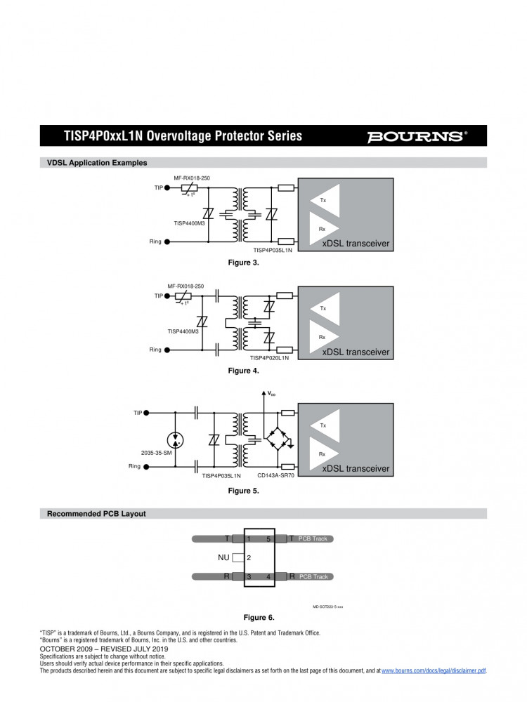 BOURNS TISP4P015L1NR-S datasheet page 5