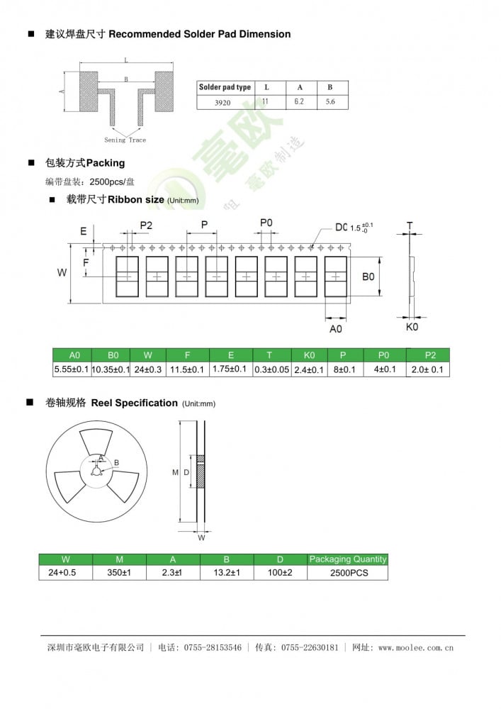 HoSRX3920 product acknowledgement page 4