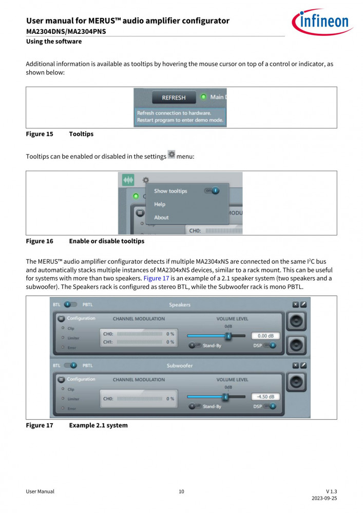 Infineon MA2304DNS evaluation documentation page 10